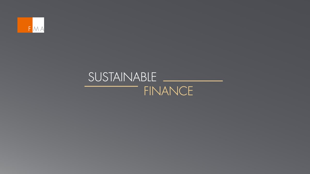 Sustainable Finance - FMA Österreich